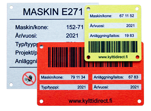 Kestävät sublimaatiotulostetut alumiinikyltit | KylttiDirect